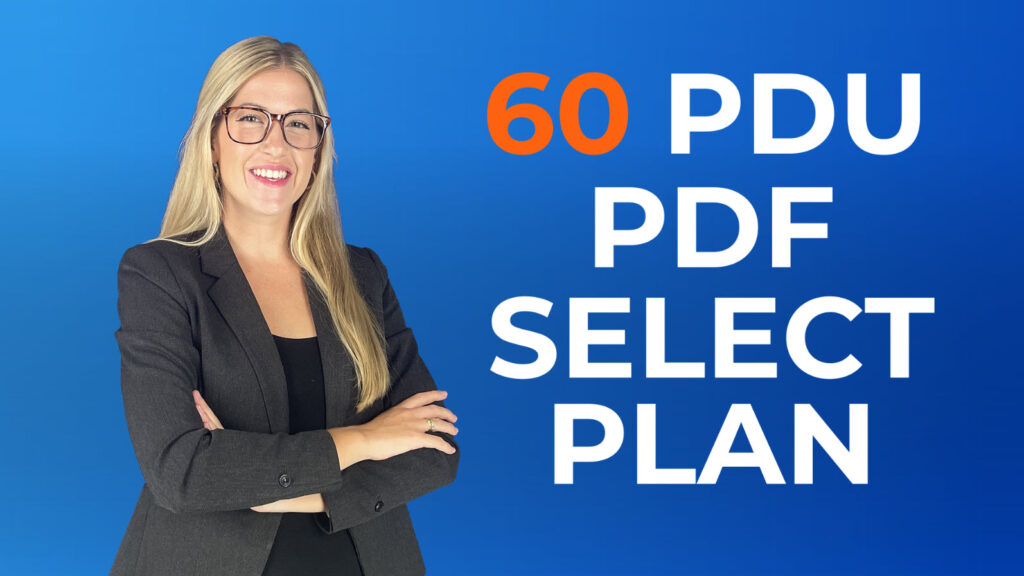 60 PDU PDF Select Plan 2025 - PDUnow
